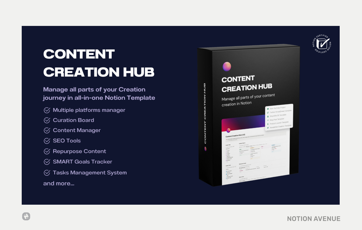 15 Notion Social Media Planner & Content Calendars to Grow your Audience Faster
